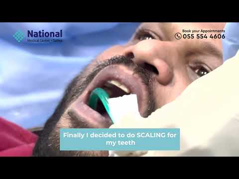 How Dental Scaling can transform your Smile.| National Medical Center- Satwa |Dental Clinic in Dubai