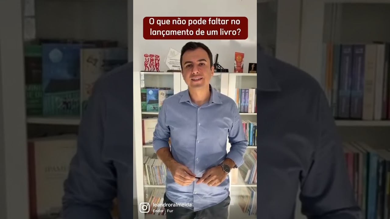 O que não pode faltar em um lançamento de livro?