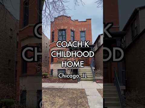 Coach K Childhood Home