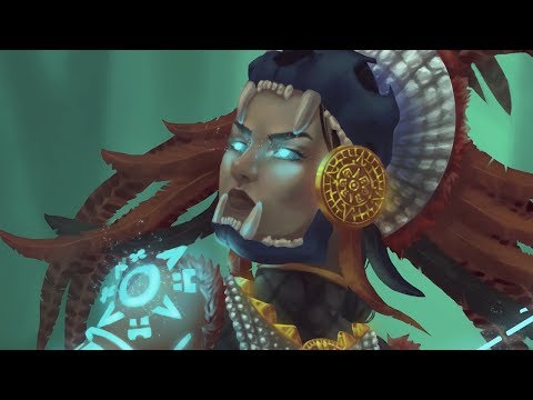 Aztec warrior - Ancient Weapon Character Design Challenge ~Time Challenge~