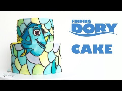 Finding Dory Cake | How to make from Creative Cakes by Sharon