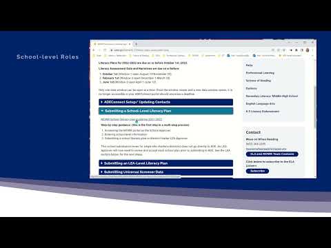 Move On When Reading School-level Access and Roles