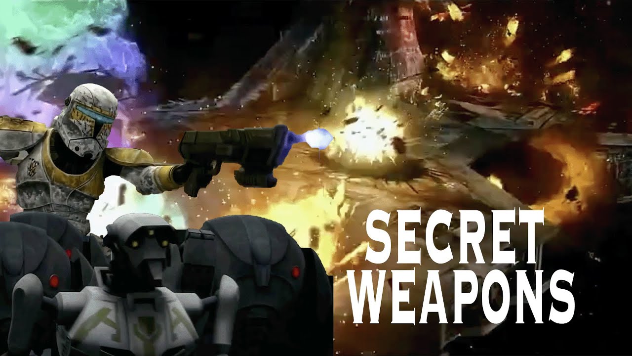 Secret Weapons, WITH... nothing but ACTION!!! (The Clone Wars)