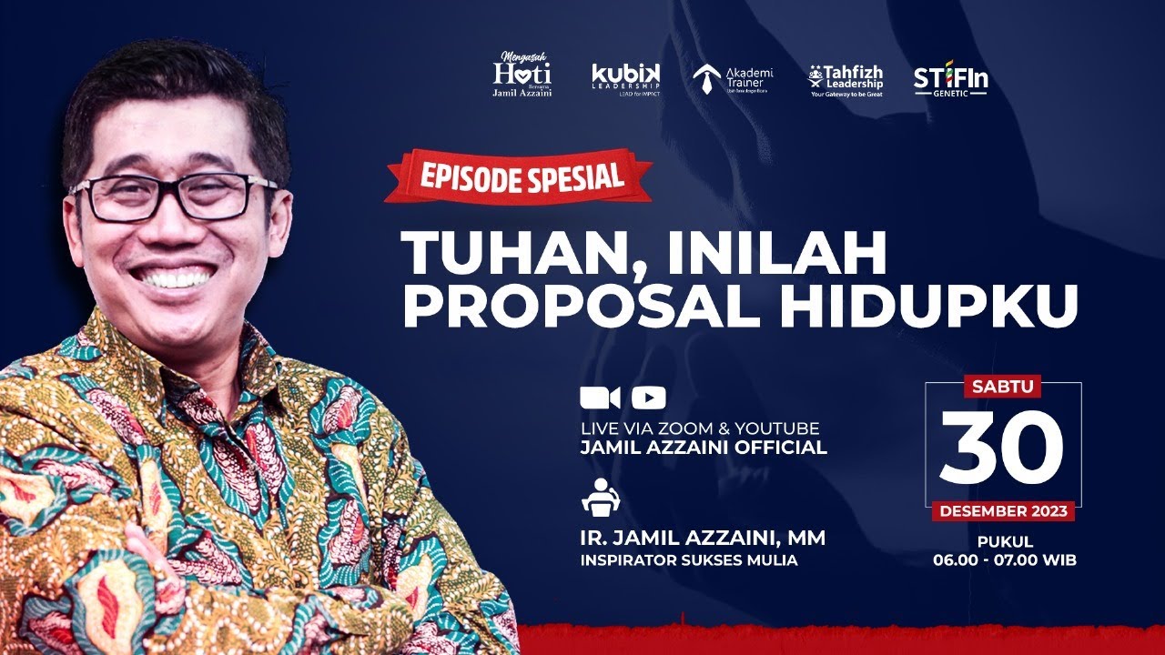TUHAN, INILAH PROPOSAL HIDUPKU