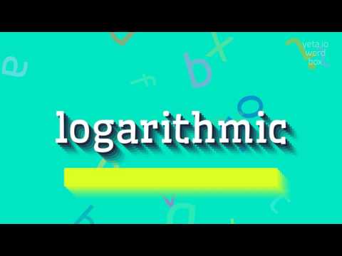 How to say "logarithmic"! (High Quality Voices)