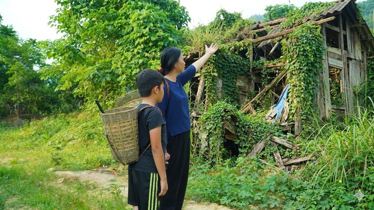 Two Tragic Lives Meet — A Homeless Elderly Woman Adopts an Orphan Boy
