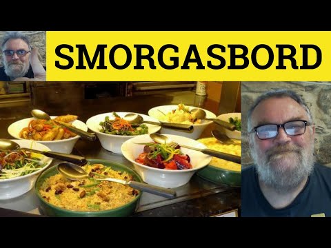 π΅ Smorgasbord Meaning - Smorgasbord Examples - V Defined - Swedish in English
