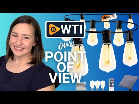 OOOLED Solar String Lights | Our Point Of View