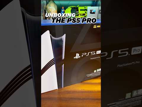 PS5 Pro Full Retail Package Unboxing! #PS5Pro #PlayStation