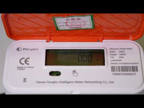 DN15 &DN20 Valve Controlled Ultrasonic Water Meters #watermeter #smartwatermanagement