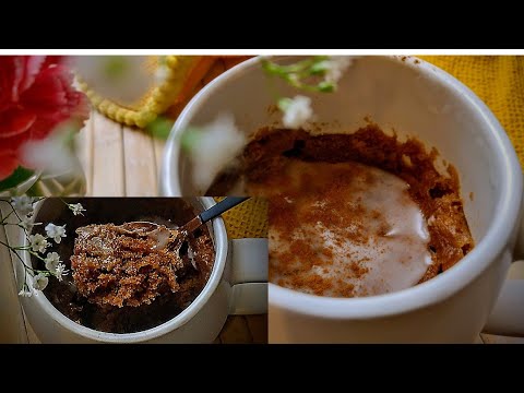 The best 1 minute cinnamon rolls microwave mug cake | moist texture. you'll become obsessed with it
