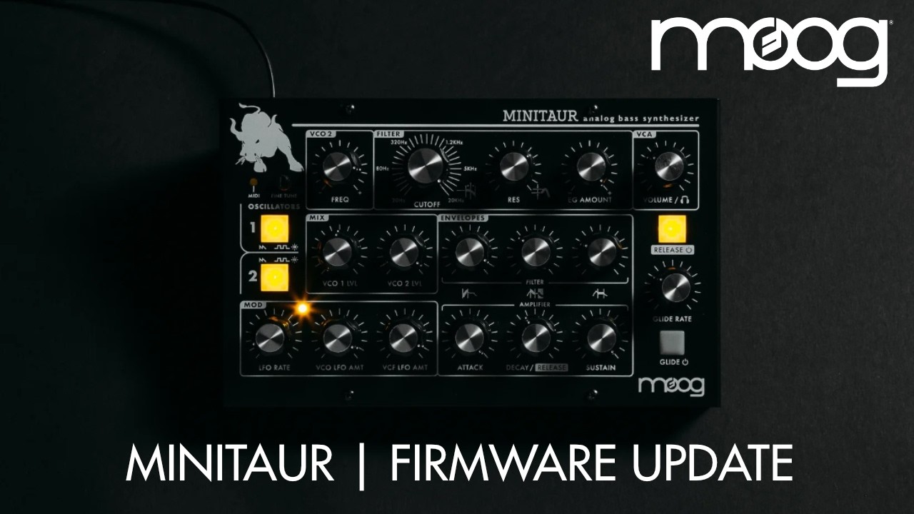 Moog Minitaur | Firmware Update