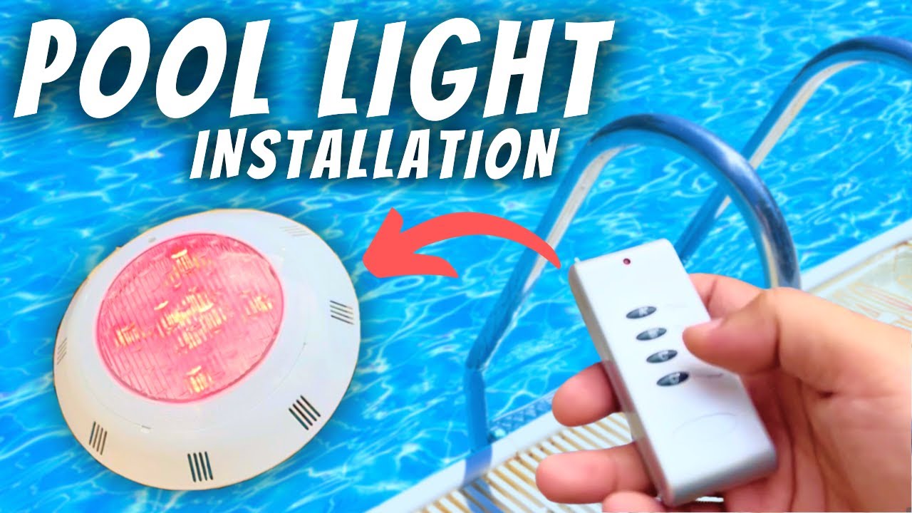 Swimming Pool Light Installation | Cheap LED Pool Light