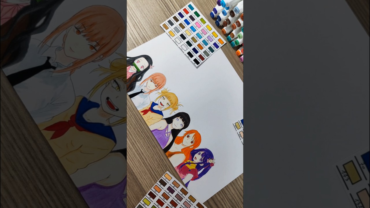 Ai Hoshino Drawing 🌟 #oshinoko #viralvideo #animeart #nezuko #hinata #part2 #challenge #shorts