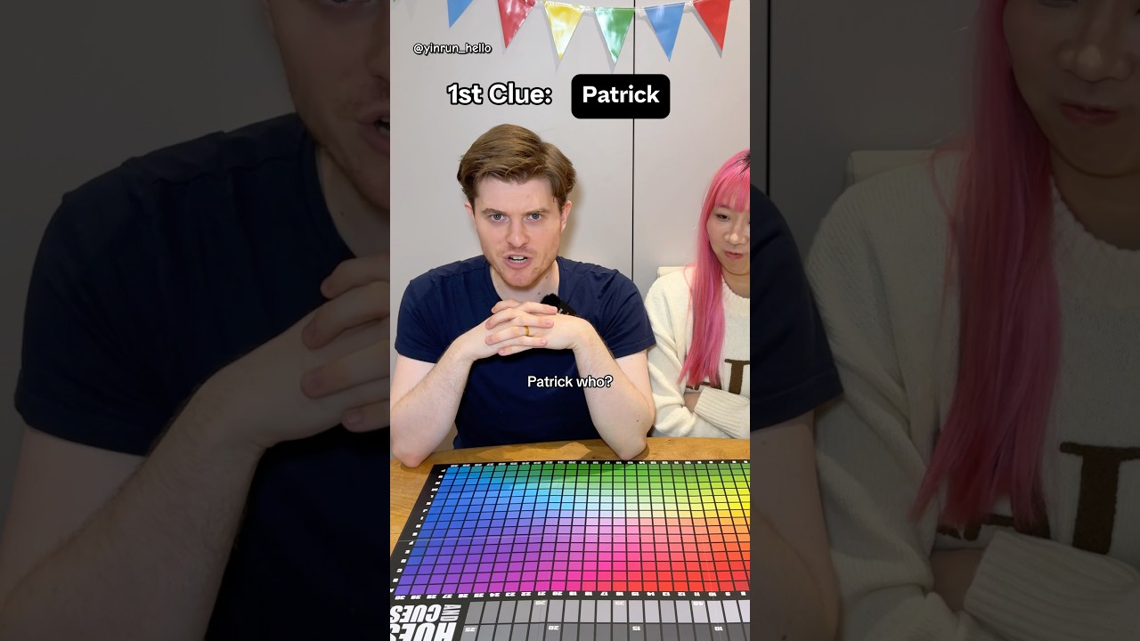 It isn't as easy as it looks!! 😰 #couple #couplegame #huesandcues #couplechallenge #marriedlife