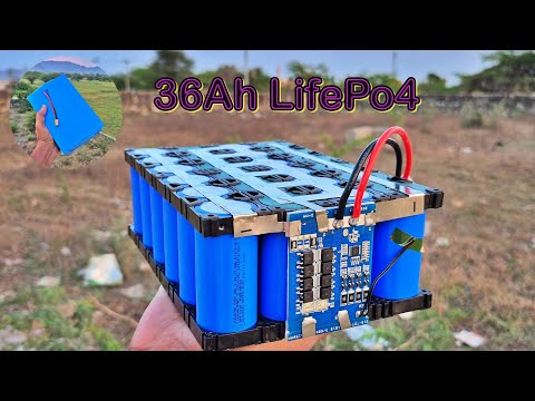 Build a Powerful LiFePOβ Battery 36Ah 12V β Safer, Stronger, Smarter! ππ§