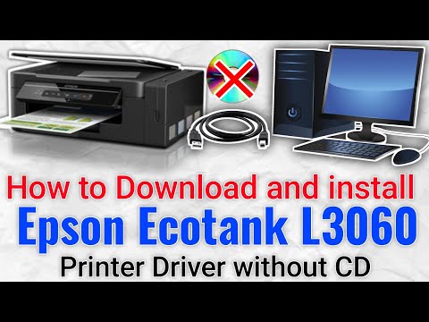 Epson L3060 printer USB driver How to download and install on windows. Epson printer driver install.