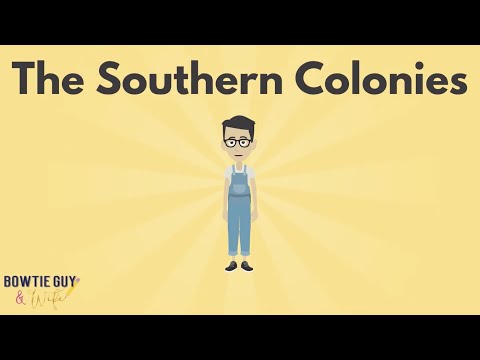 Southern Colonies - Kid Friendly Educational Social Studies Video for Elementary Students