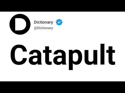 Catapult Meaning In English
