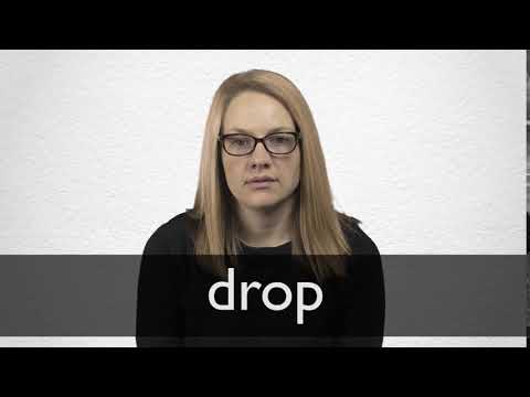 DROP definition and meaning | Collins English Dictionary