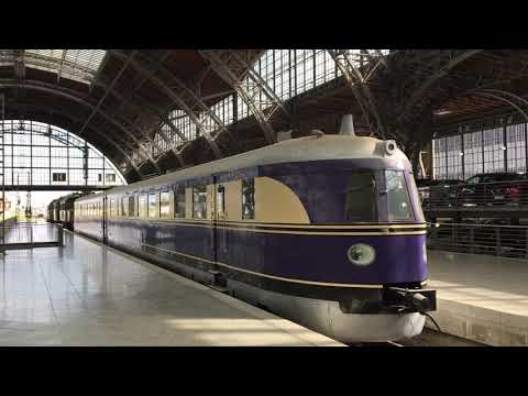 vintage locomotives at leipzig hbf