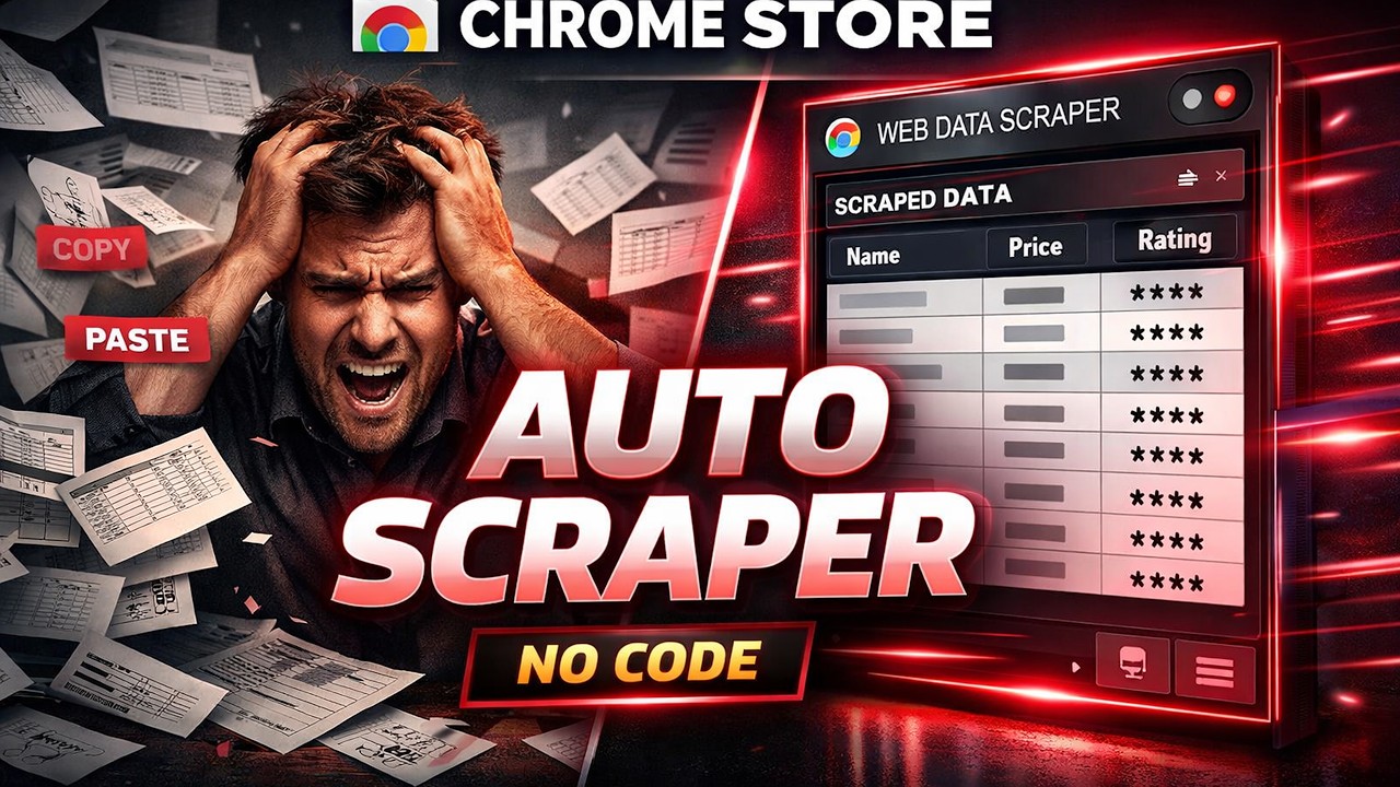 Web Data Scraper - Chrome Extension
