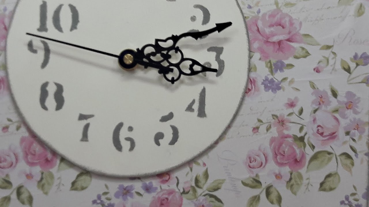 Cómo hacer un reloj de madera | Manualidades