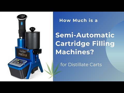 How Much Is A Distillate Oil Semi Automatic Vape Cartridge Filling Machines?