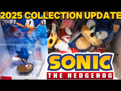 My SONIC THE HEDGEHOG Collection Update (2025 Japan Haul - Figures and Plushies) 💙