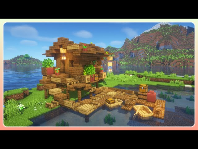 Fishing Dock House/ Hut Minecraft Map