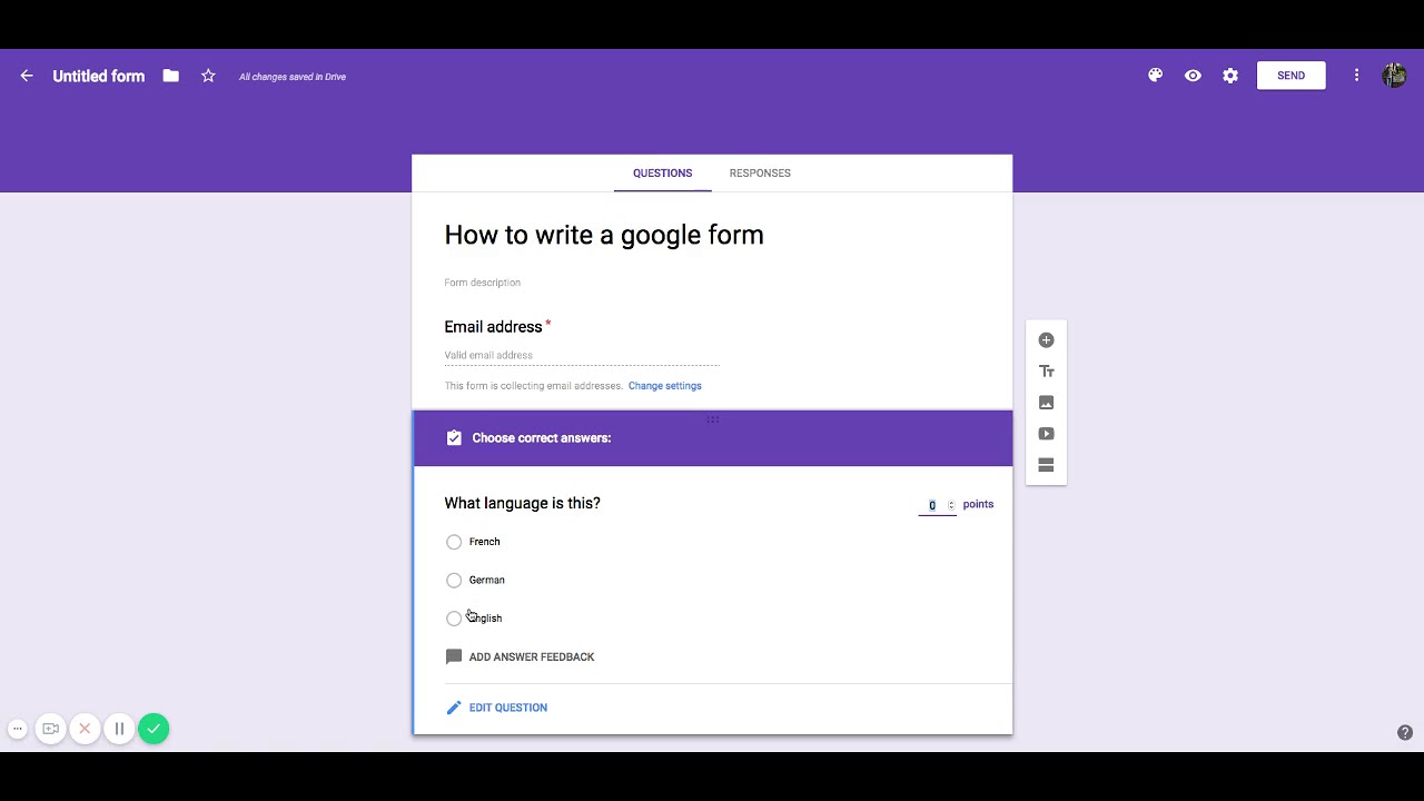 How to create self-grading google forms- teaching