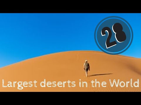 Top Series #24|Largest subtropical deserts|28secondz