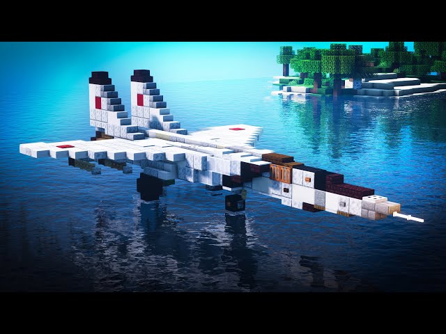Mikoyan-Gurevich MiG-25 (NATO: Foxbat) (1.5:1 scale) Minecraft Map