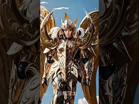Saint Seiya Aries ♈ God Cloth Ai Cosplay Girl #shorts #ai #cosplay #edit #saintseiya