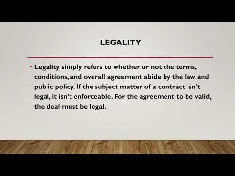 WHAT MAKES A CONTRACT NULL AND VOID