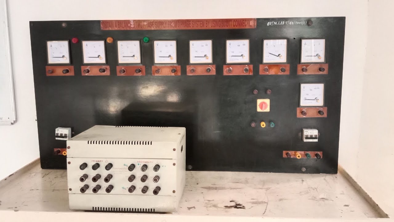 Parallel Operation of Two. Single phase Transformer. lab# 2 Experiment