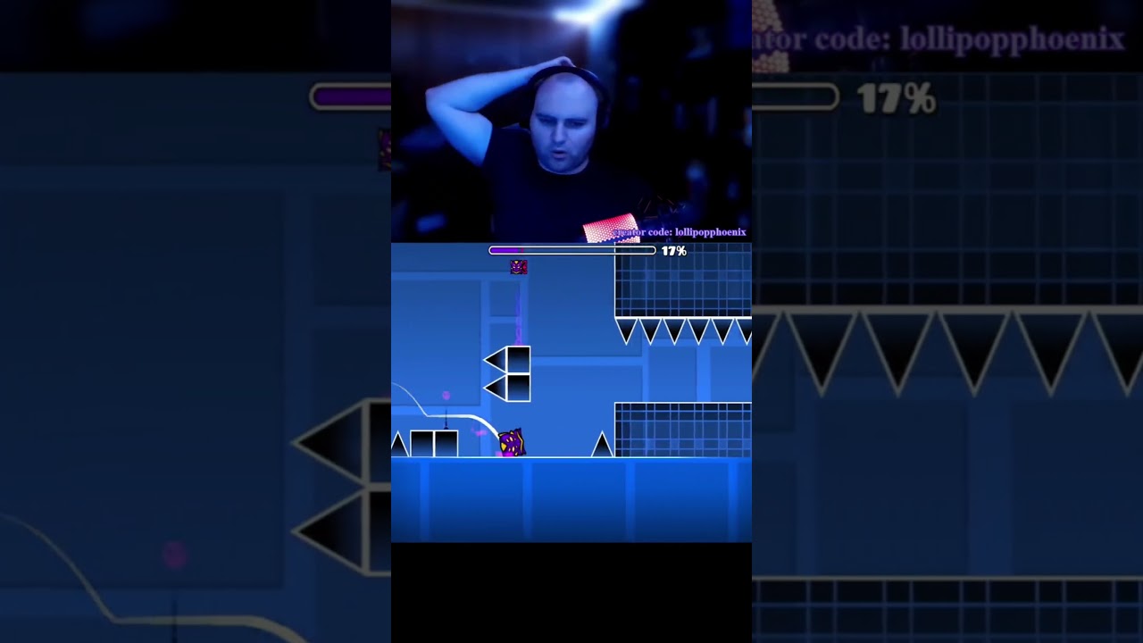 Robtop travel is gonna take me like 6 months! #youtubeshorts #geometrydash