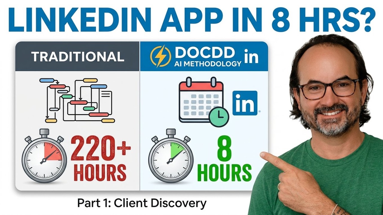 Real World AI - LinkedIn App in 8hrs [1/5]: Client Discovery & Requirements