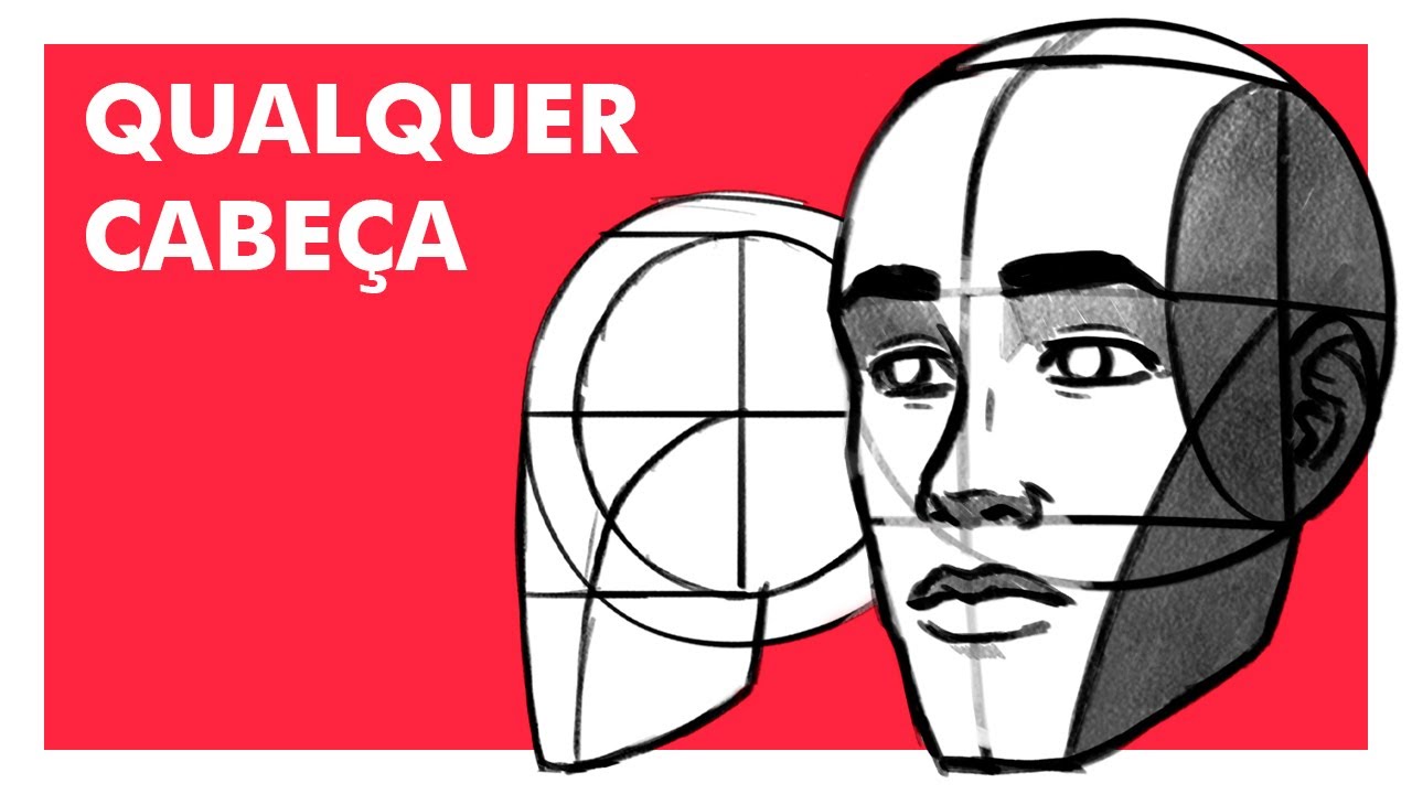 How to Draw Heads FAST - Loomis Method