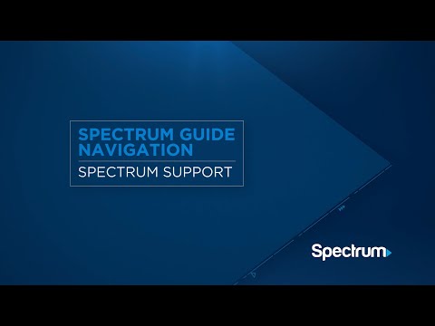 Spectrum Guide – Navigation