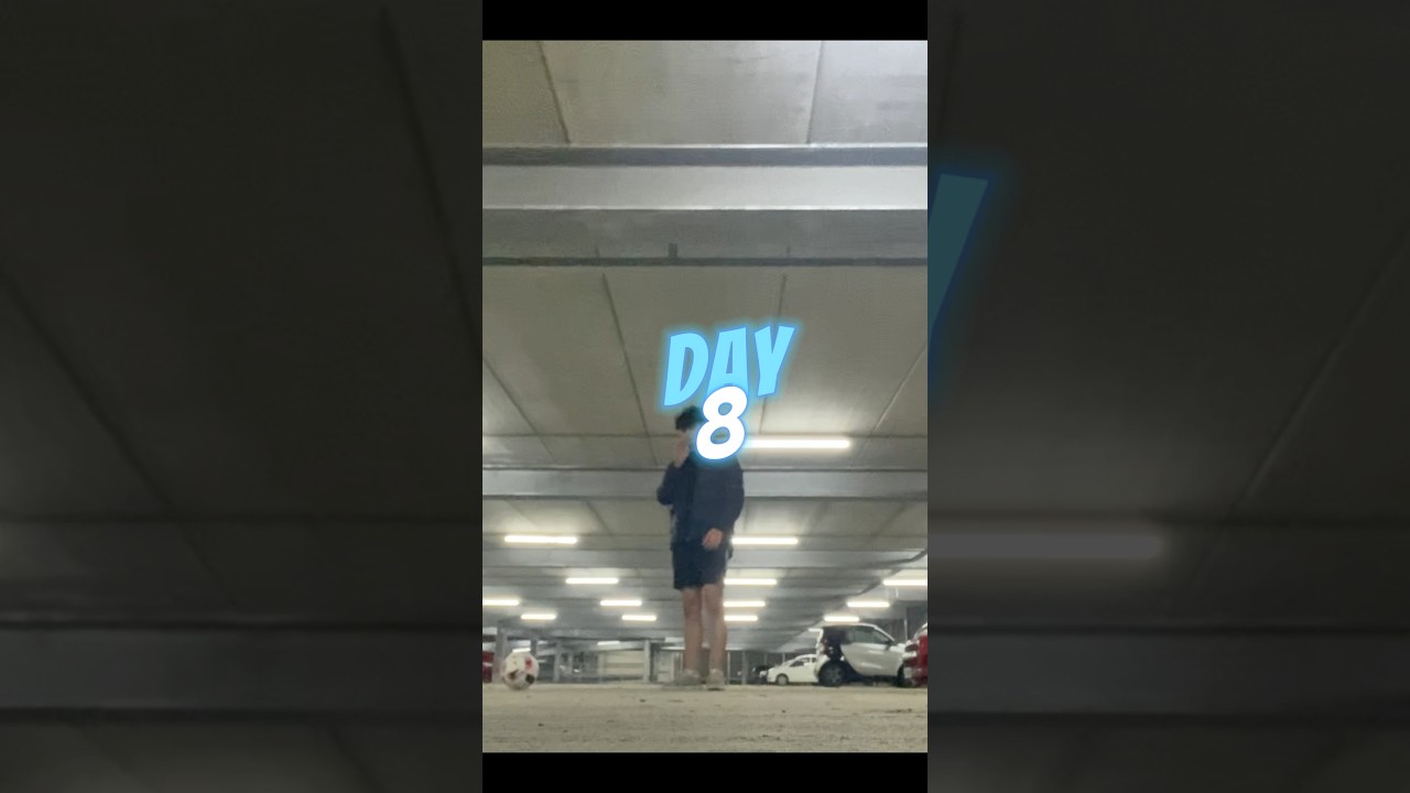 DAY 8 ⏳ #motivation #freestylefootball #vlog #gym #explorepage #shorts #football #students #athlete