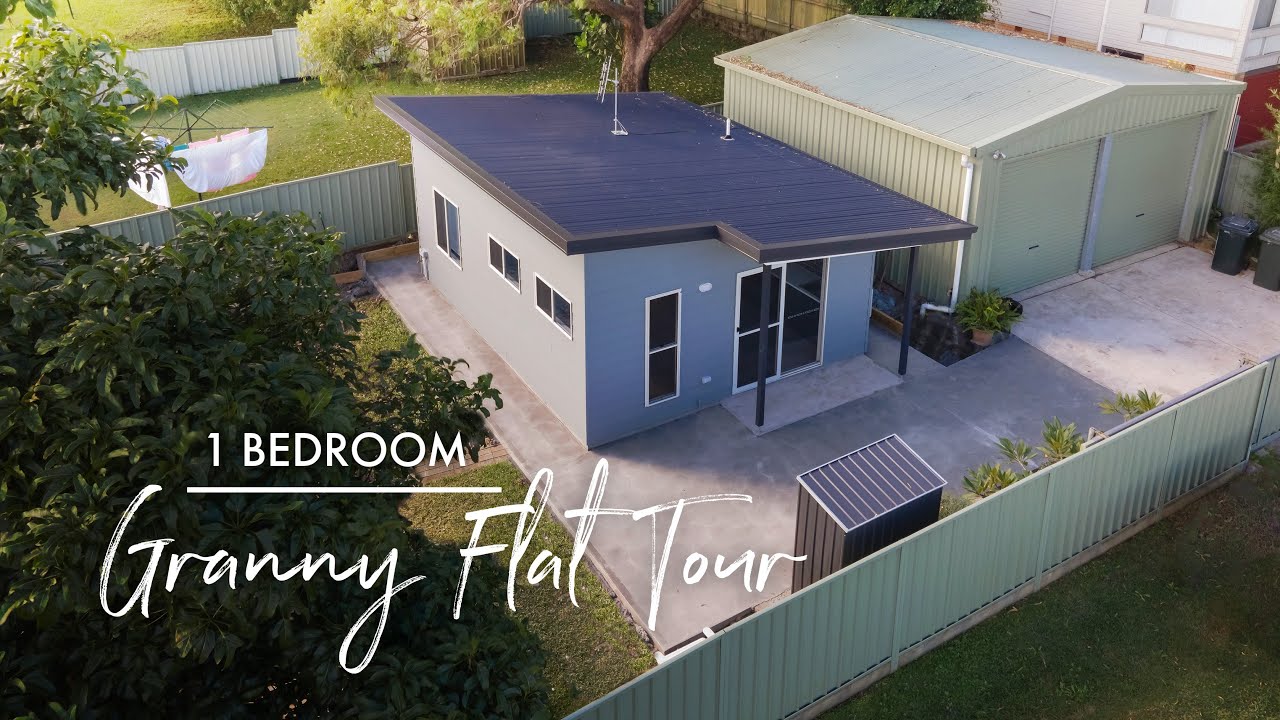 This years granny flat trend - 1 bedroom granny flats!