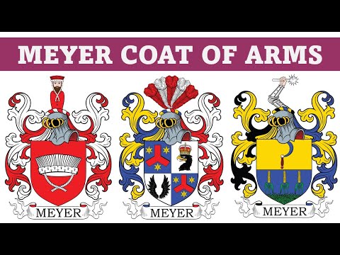 Meyer Coat of Arms & Family Crest - Symbols, Bearers, History