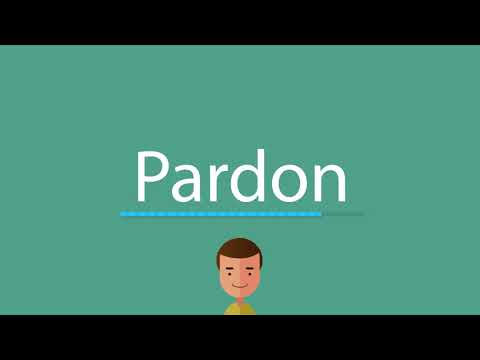 How to pronounce Pardon