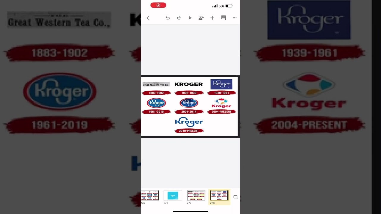 Kroger Logo History #logo #logohistory