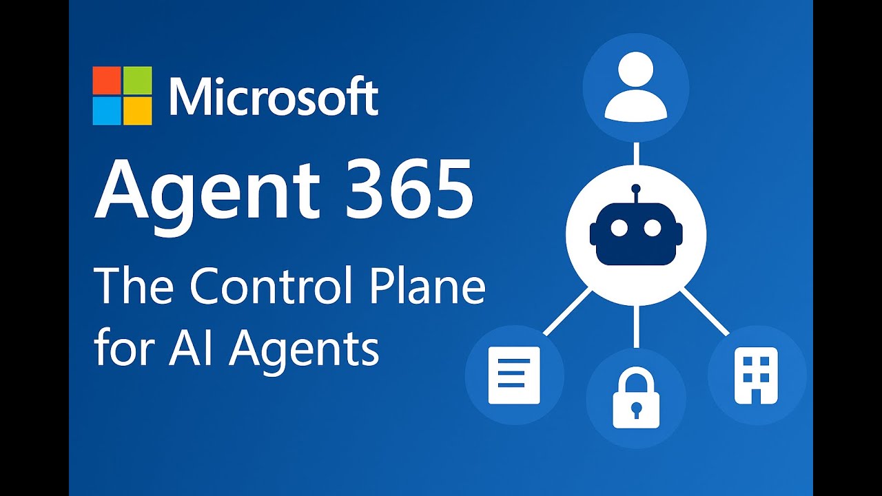 Microsoft Agent 365 Explained | The Control Plane for AI Agents