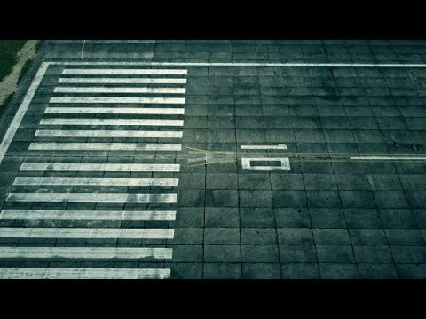 Aerial View of Big Airplane Arriving To Yerevan Airport Travelling To Armenia | Motion Graphics -