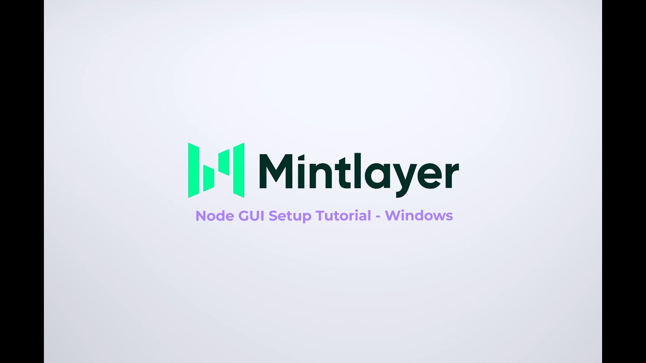 Tutorial: Install Node-GUI on Windows