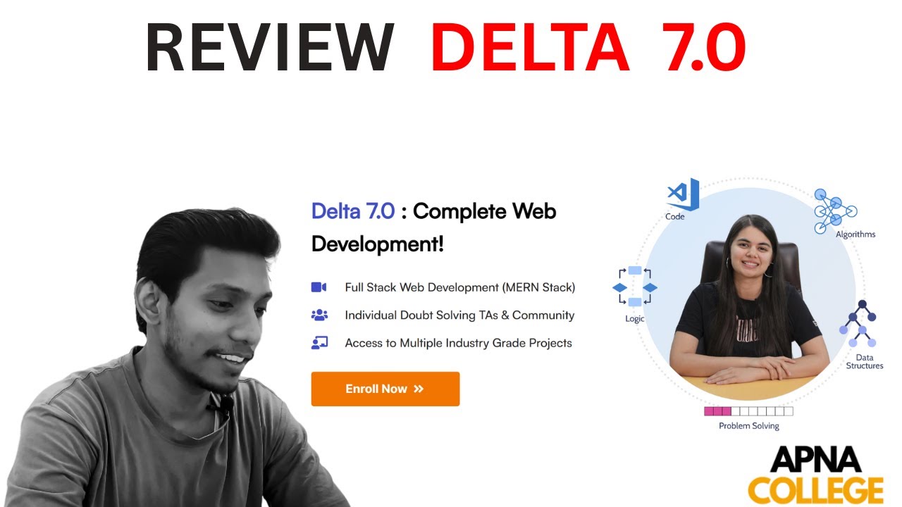 Delta 7. 0 Review   complete web development (apna collage )
