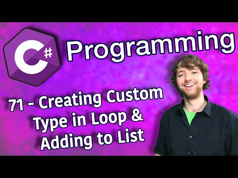 Learn C Programming Tutorial 71 Creating Custom Type in Loop and Adding to List - Mind Luster
